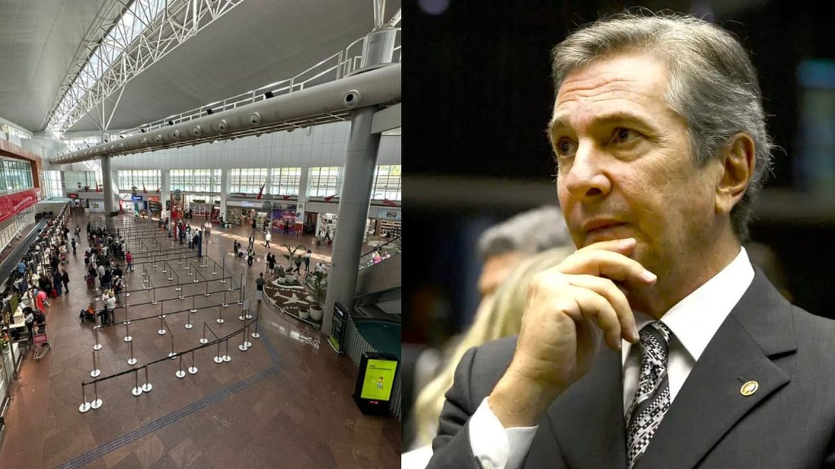 Collor foi preso no Aeroporto Zumbi dos Palmares quando iria embarcar ...